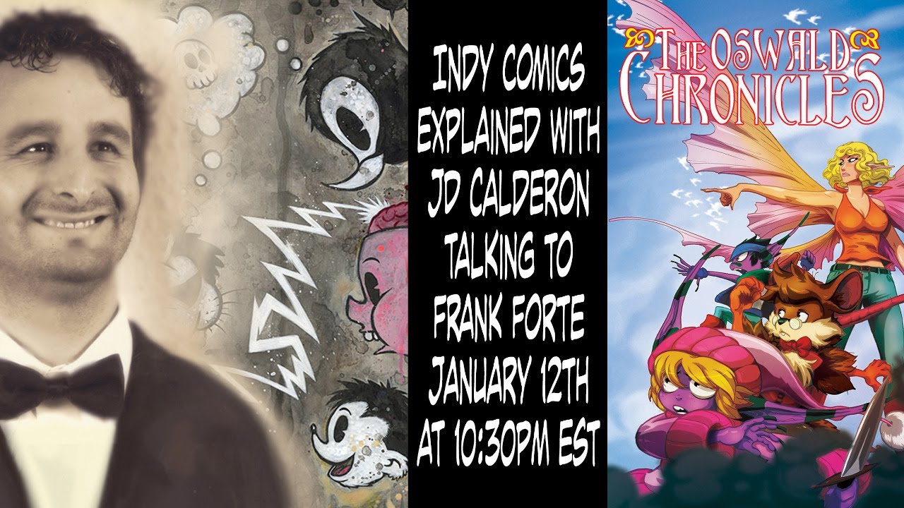 Indy Comics Explained is talking to Frank Forte - YouTube