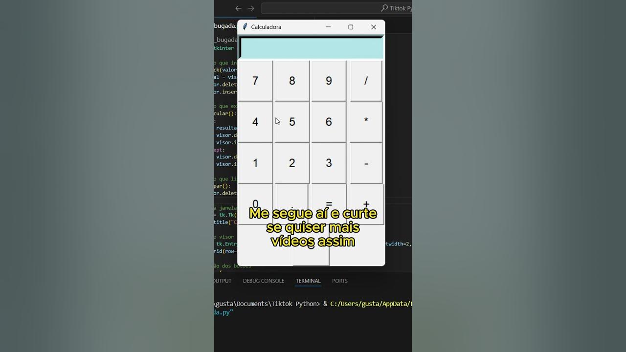 Calculadora Simples No Python Aprenderpython Programação Python Programação Coding