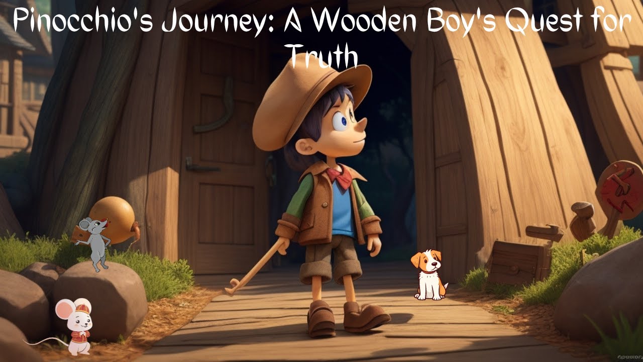 Pinocchio's Journey: A Wooden Boy's Quest for Truth | sleep story for ...