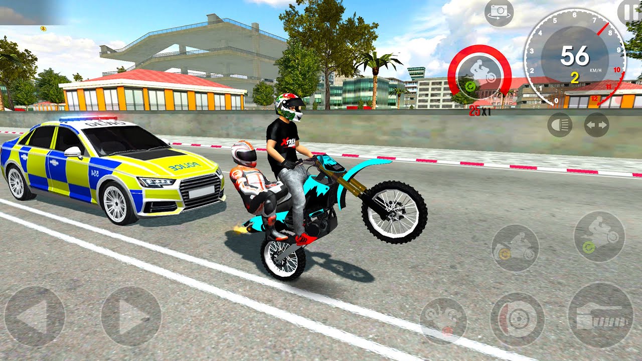 Extreme Motorbikes stunt driving Simulaotr 3d #1 - Motocross Racing ...