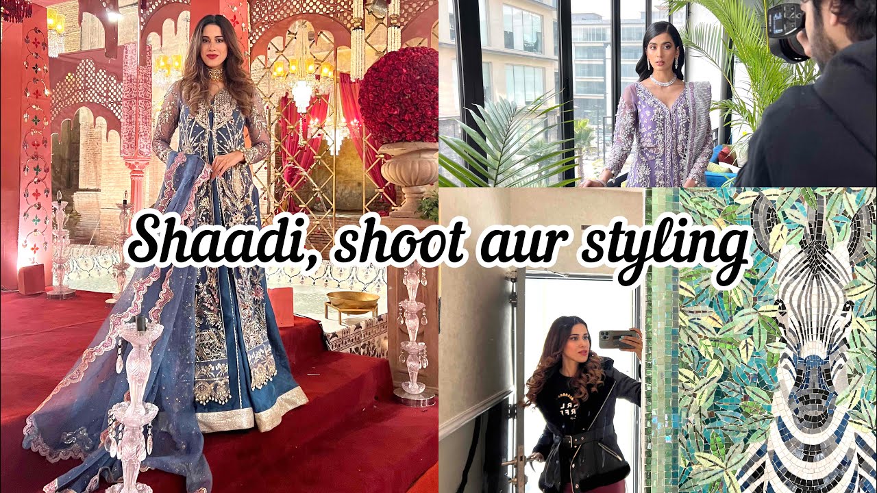 Shaadi, Shoot aur Styling! Come spend 48 hours in my life ️ - YouTube
