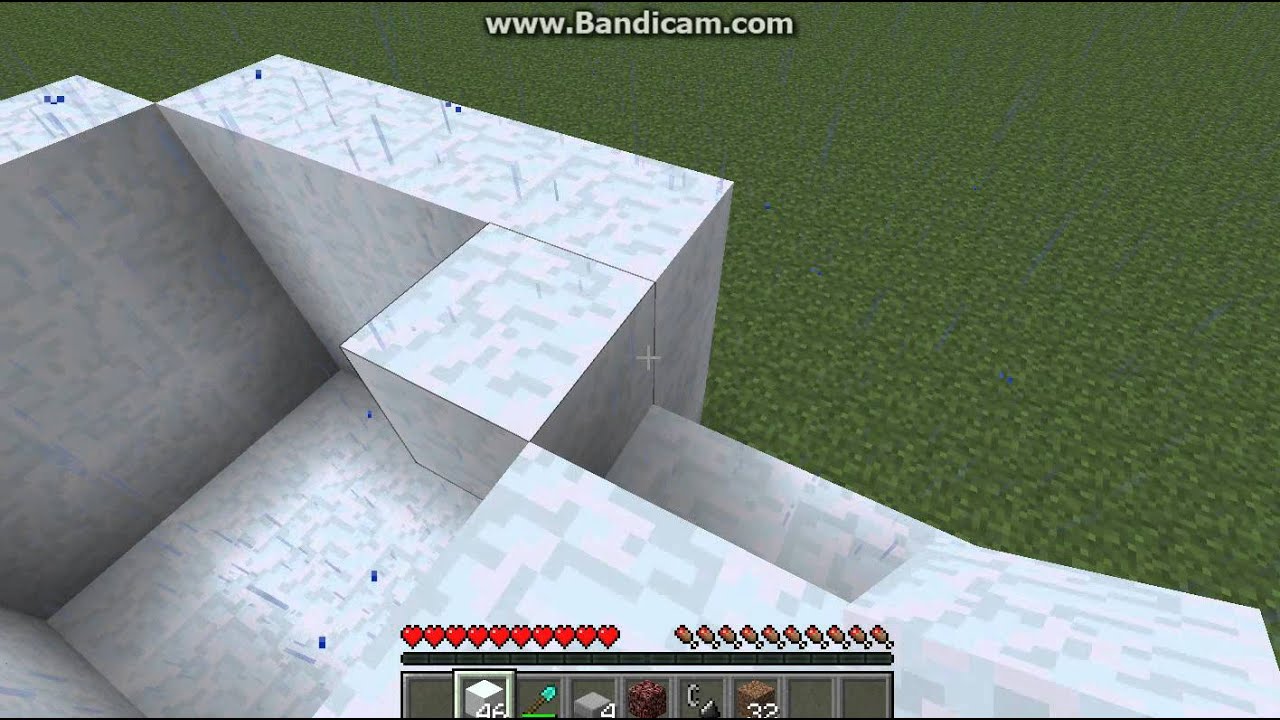 MineCraft Tutorials: How to make a igloo - YouTube