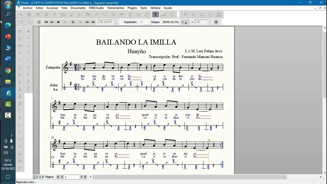 BAILANDO LA IMILLA - YouTube