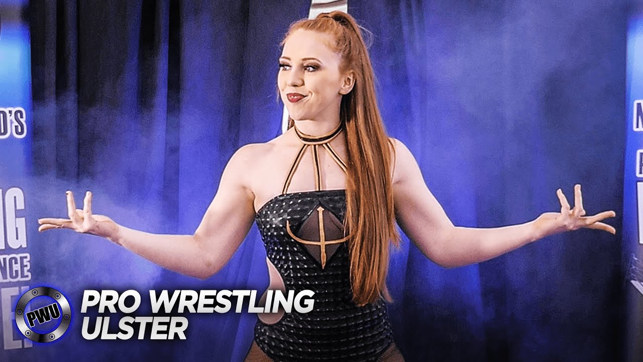 Isla Dawn vs Raven Creed (Pro Wrestling Ulster) #Throwback - YouTube