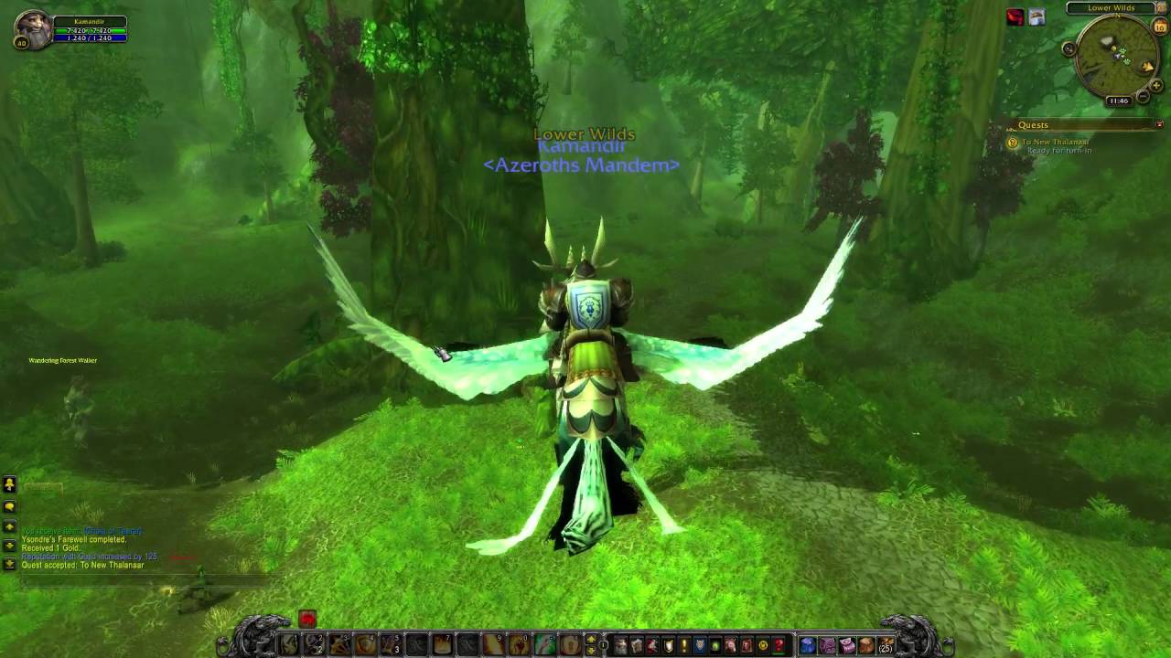WoW quest #2683 To New Thalanaar - YouTube