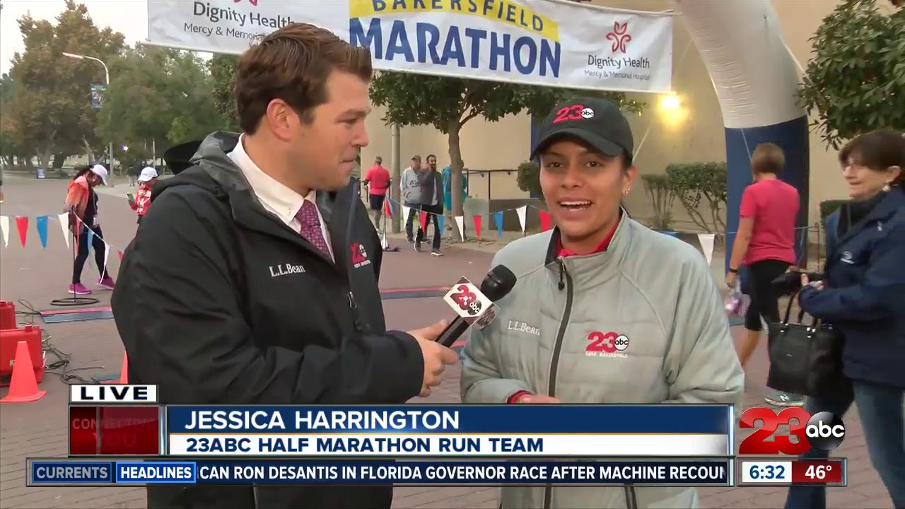 23ABC's Jessica Harrington ready for the half marathon - YouTube
