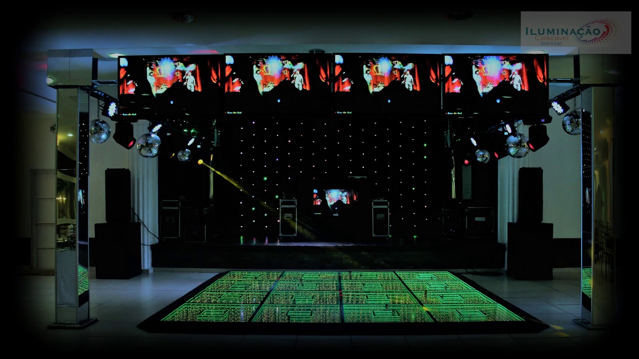 Pista de led, pista espelhada. - YouTube