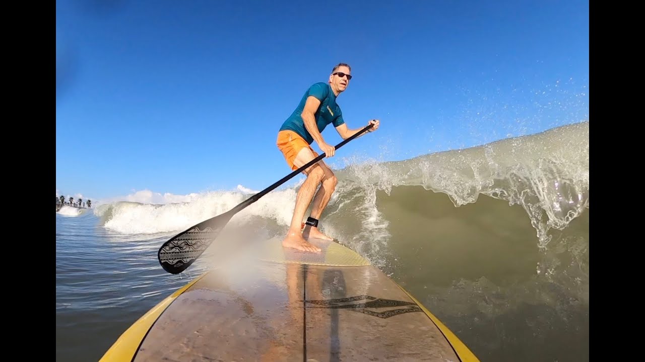 SUP Surfing ALBANIA with Naish Hokua 9.5 in Albania, Sept. 3rd 2022 ...