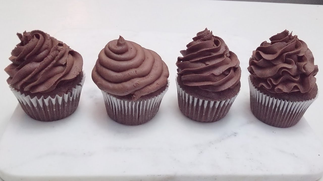 4 WAYS TO PIPE BUTTERCREAM SWIRLS USING WILTON ICING TIPS|| GLUTEN FREE ...