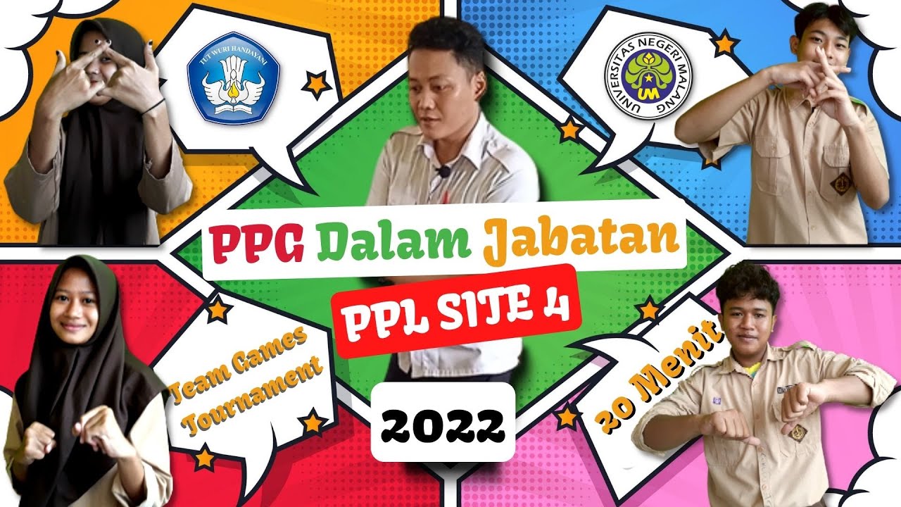PPL SITE 4 MODEL TEAM GAMES TOURNAMENT - PPG DALJAB 2022 - UNIVERSITAS ...