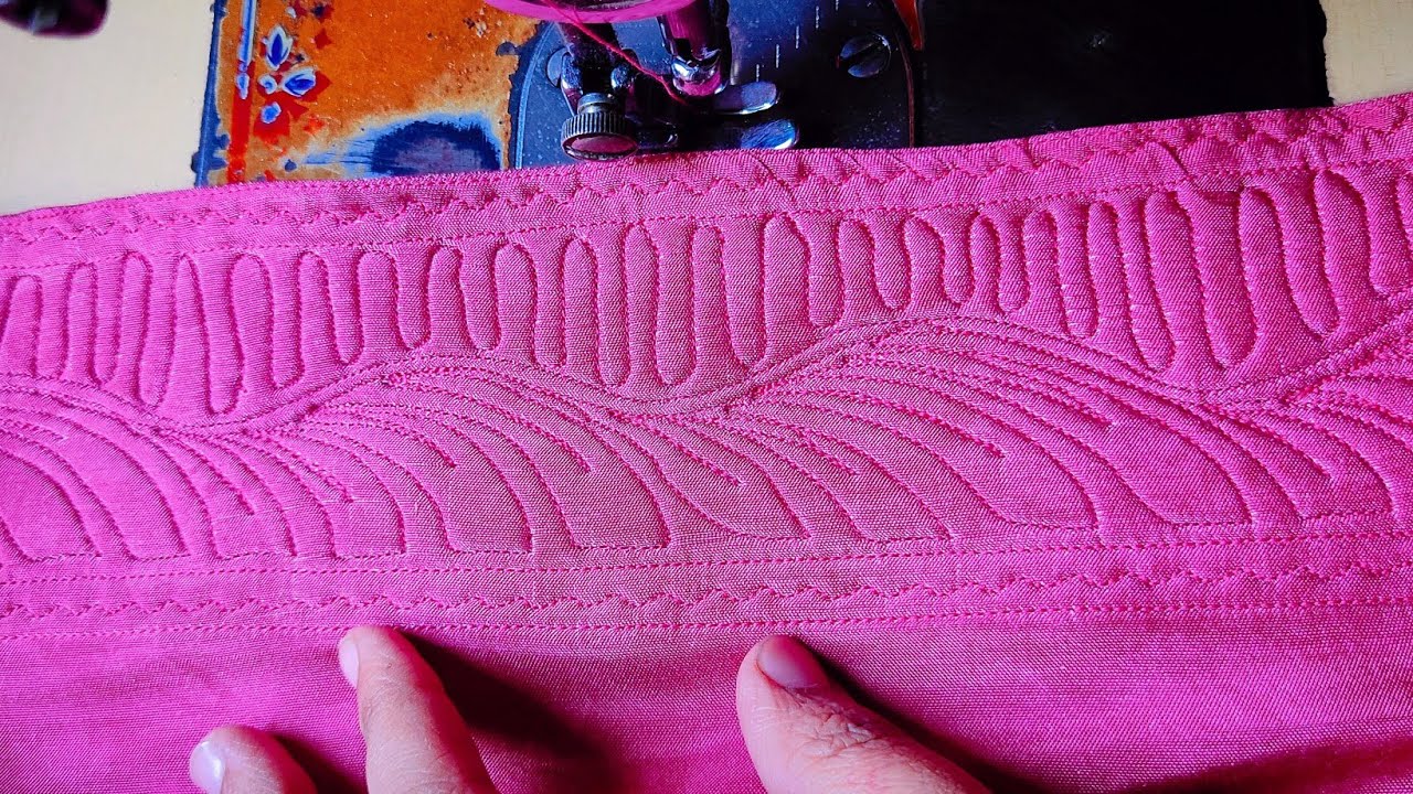 New🆕 Unique Salwar Ki Mohri Ka Design Step By Step || Salwar Ke Ponche ...