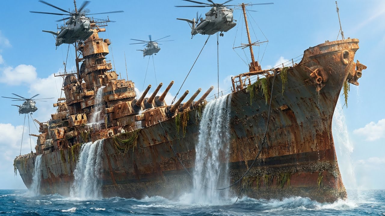 Inside the $10 Billion Operation to Restore a Forgotten Battleship Rebuilding the Mighty Mo ...