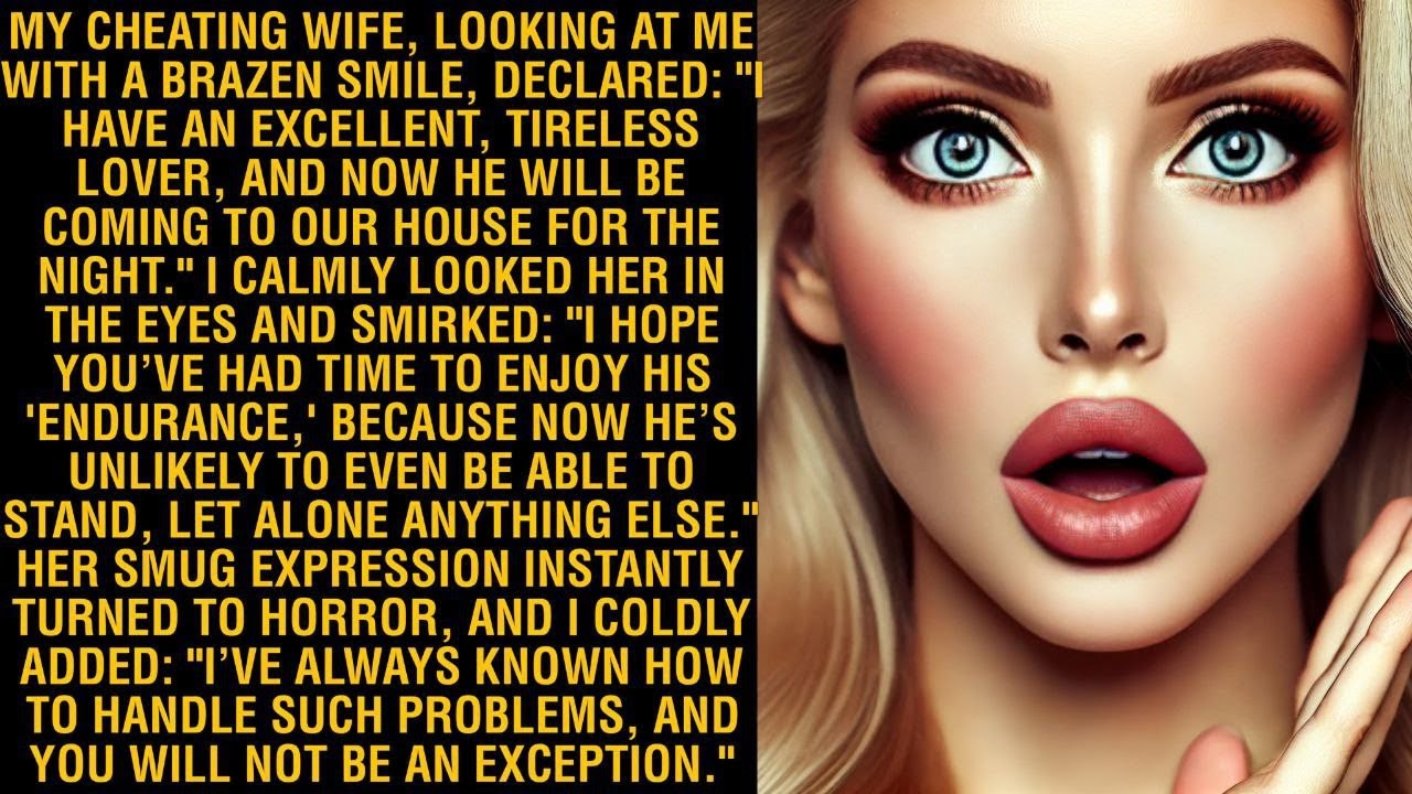MY CHEATING WIFE, LOOKING AT ME WITH A BRAZEN SMILE, DECLARED: "I HAVE ...
