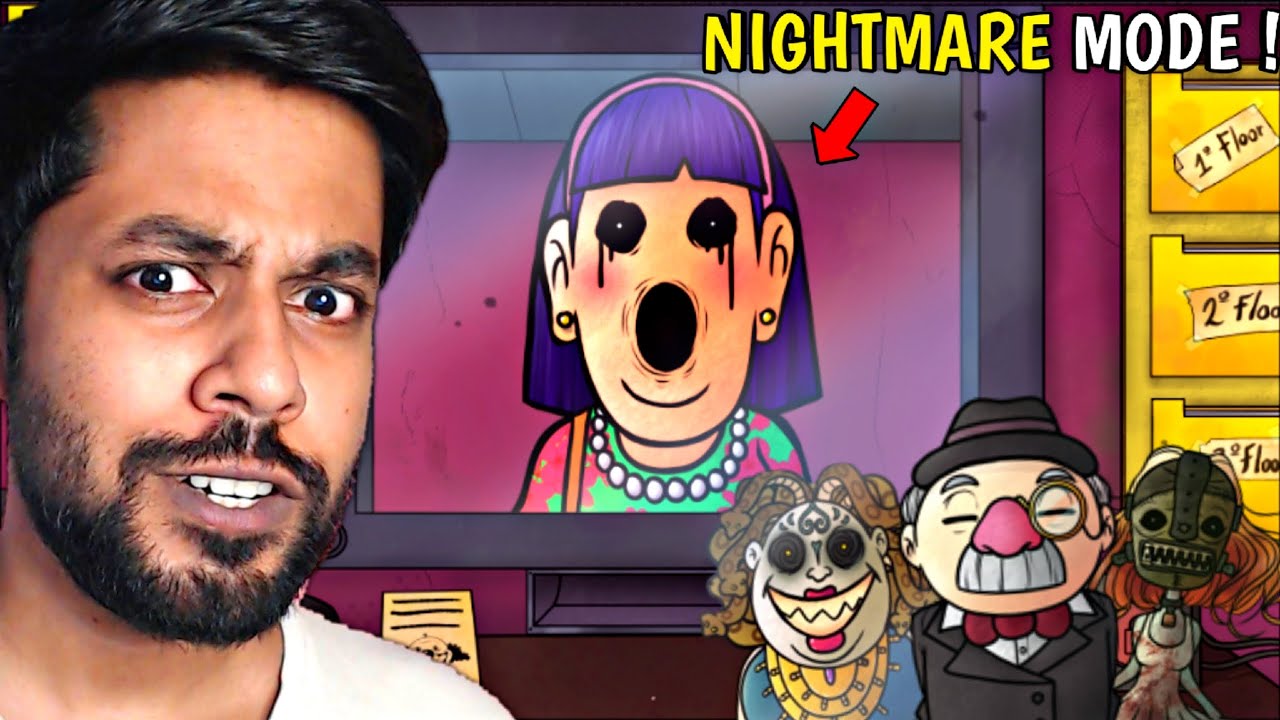 NIGHTMARE MODE is INSANE ! | Thats not my neighbour tamil gameplay ...