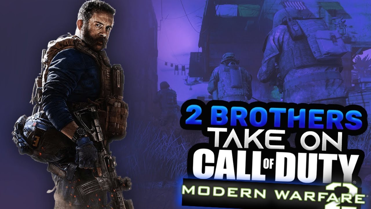 2 BROTHERS PLAY COD MW2 STORY! JESUS THIS GAME WAS AMAZING! FULL PLAY ...