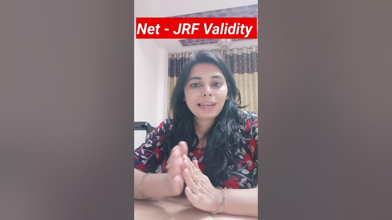 NET - JRF validity || UGC NET - YouTube