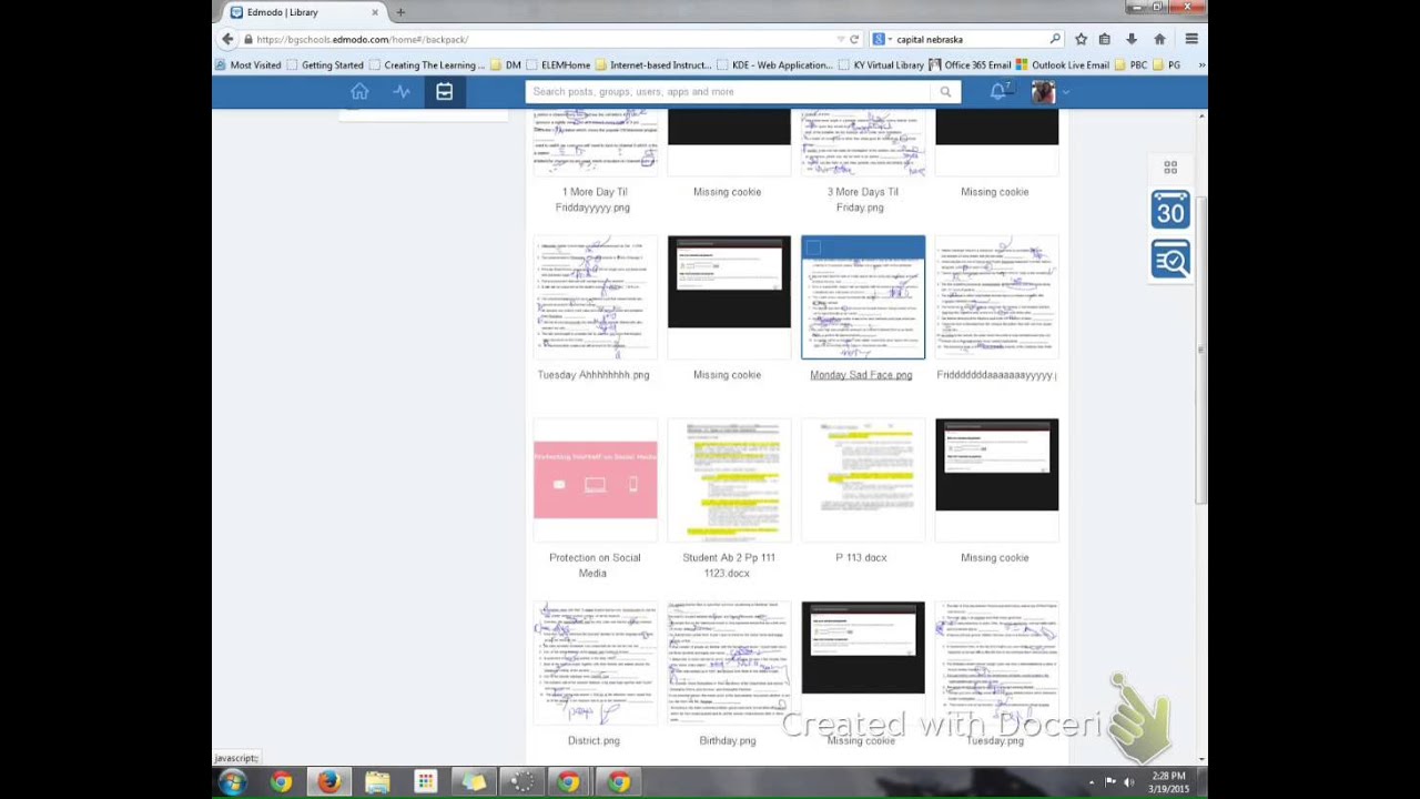 edmodo backpack - YouTube