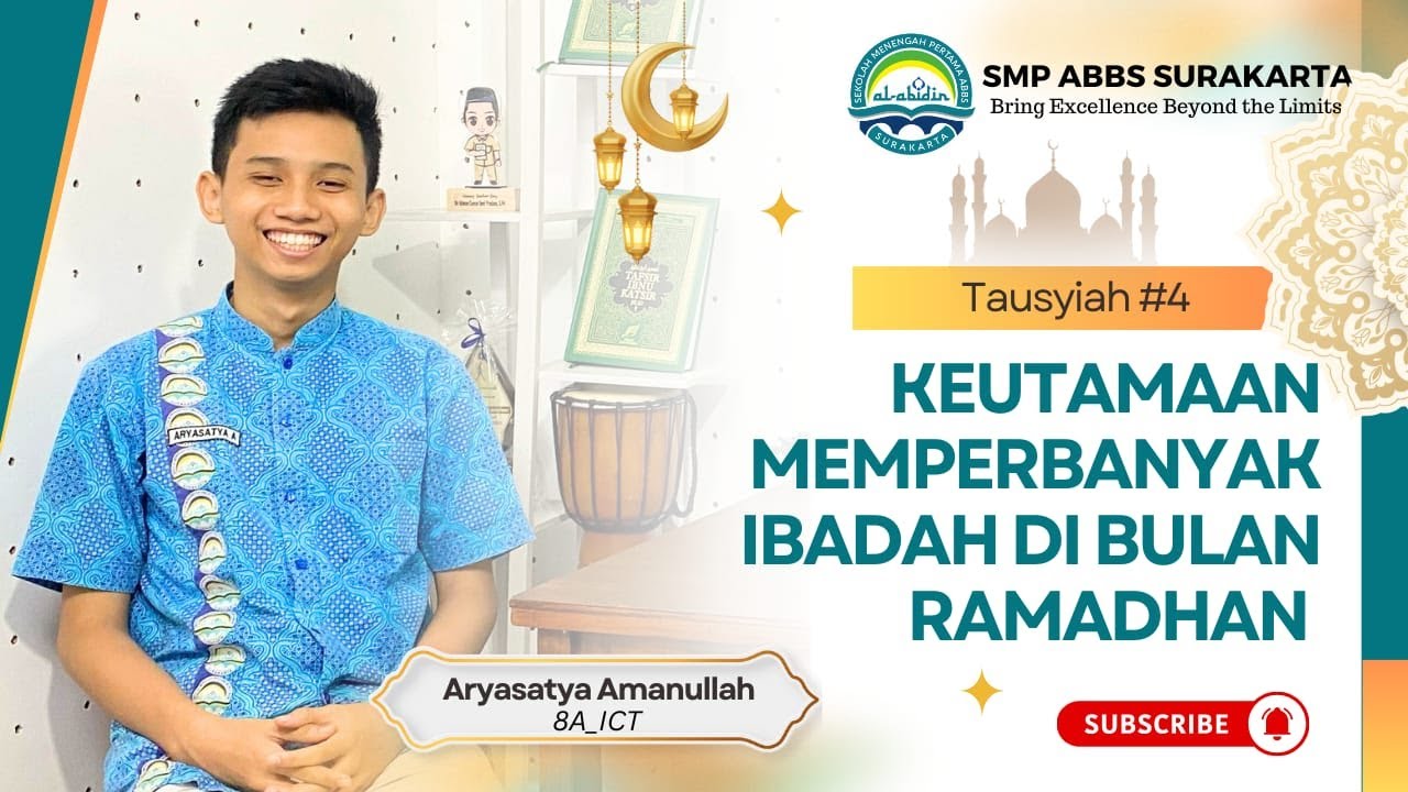 KEUTAMAAN MEMPERBANYAK IBADAH DI BULAN RAMADHAN (PART 4) || ARYASATYA AMANULLAH - YouTube