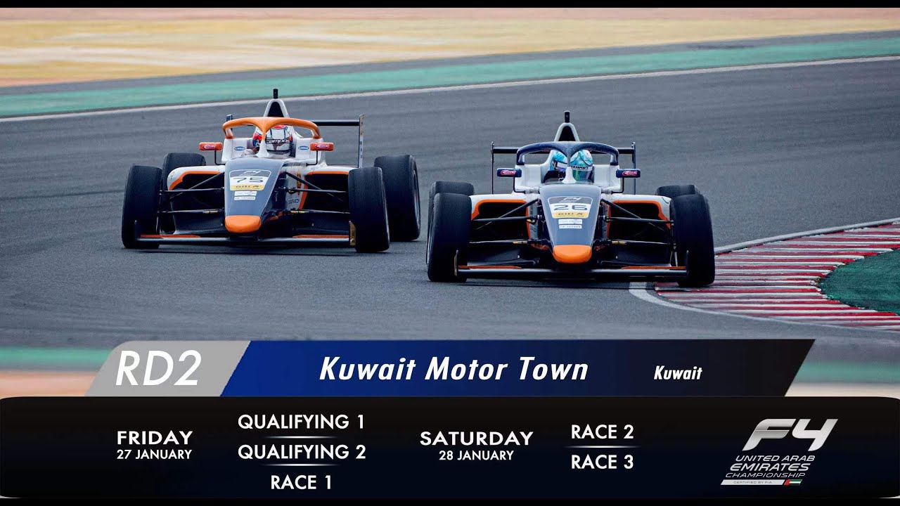 2023 Formula 4 UAE Championship ROUND 2 RACE 1 - YouTube