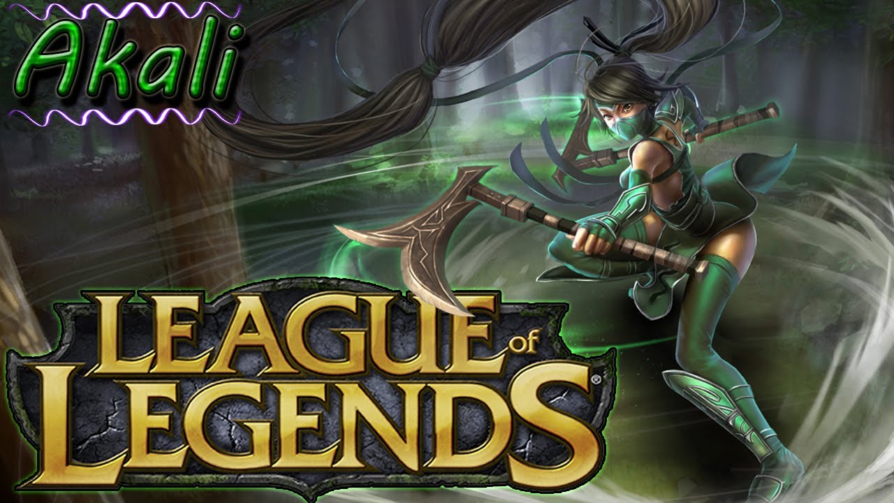 League of Legends LOL (1º) Aprendendo a Jogar de Akali - YouTube