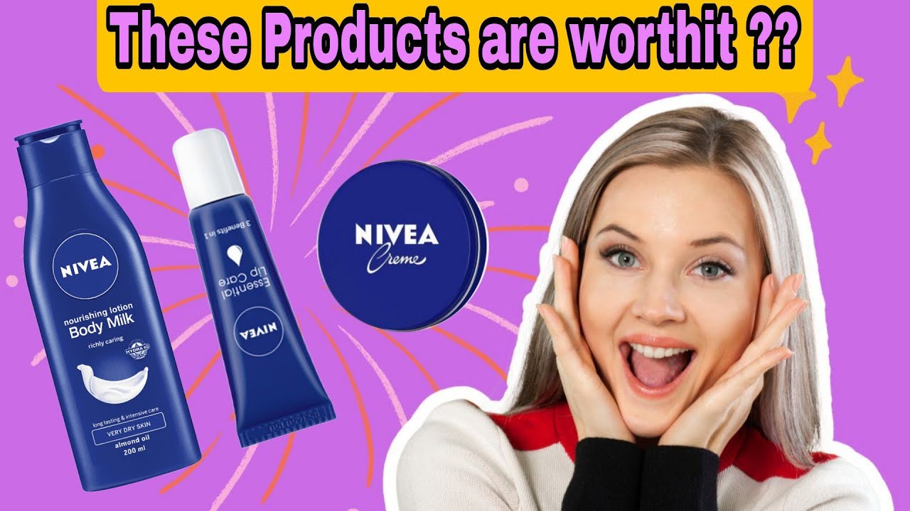 Nivea Body Lotion, Lip care cream and Face cream !! UNBOXING AND REVIEW ...