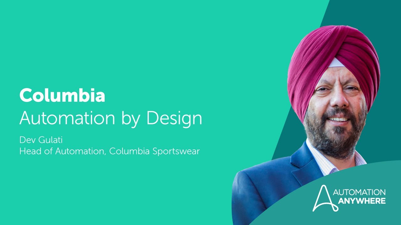 Automation by Design - Dev Gulati from Columbia Sportswear - YouTube