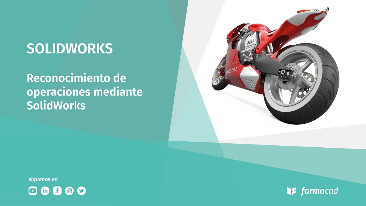 Reconocimiento de operaciones mediante SolidWorks - YouTube