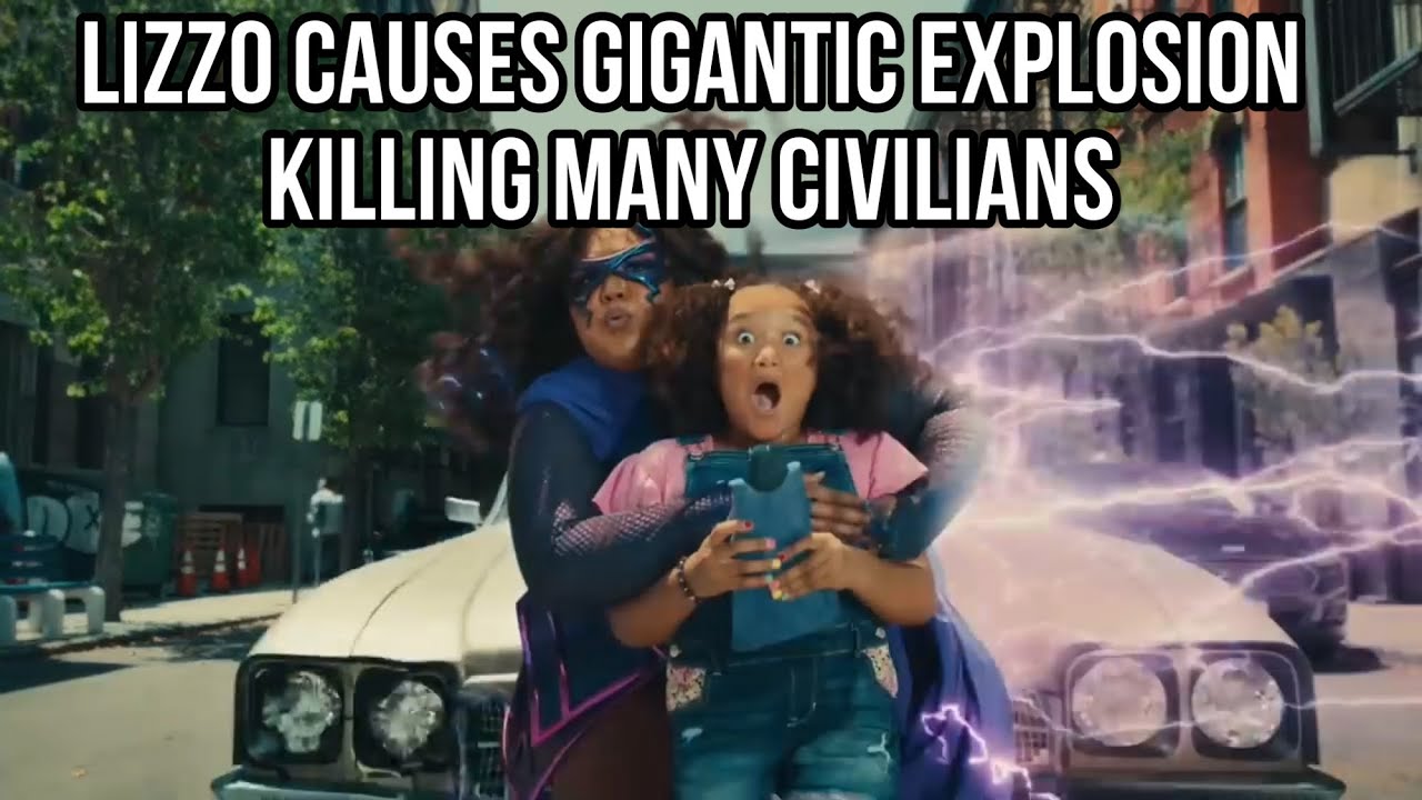 Lizzo causes gigantic explosion - YouTube