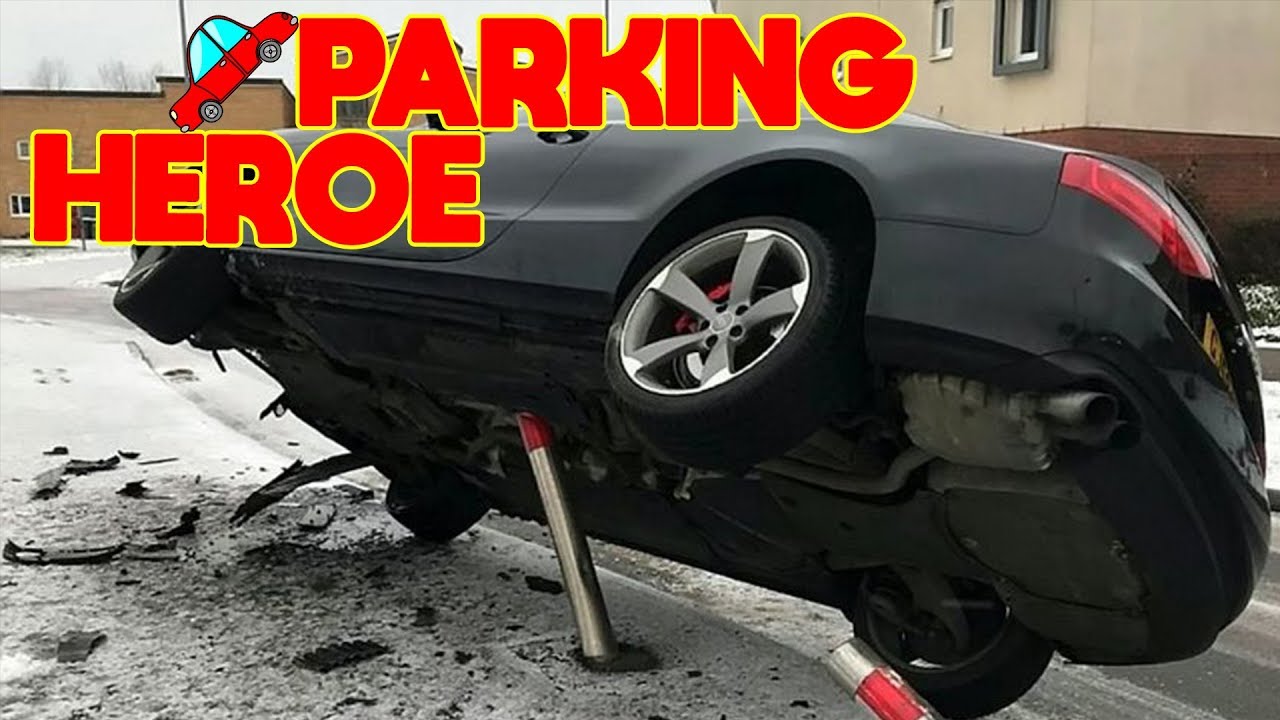 😄 Funny Parking Crash & Fails Compilation ⛔ Best Funny Crash - YouTube