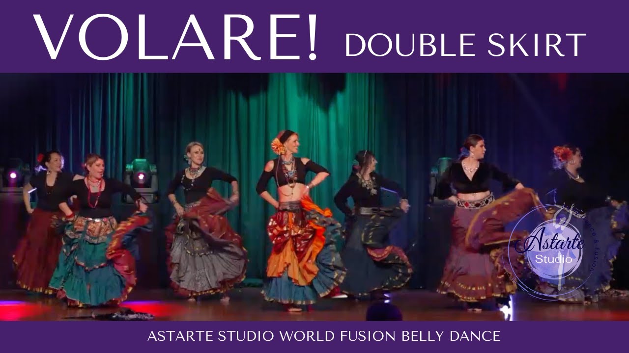 Astarte Studio World Fusion Belly Dance - Volare! - YouTube