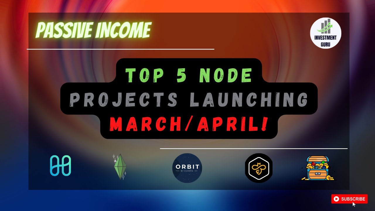 TOP 5 'NODE' PROJECTS ABOUT TO LAUNCH! - YouTube