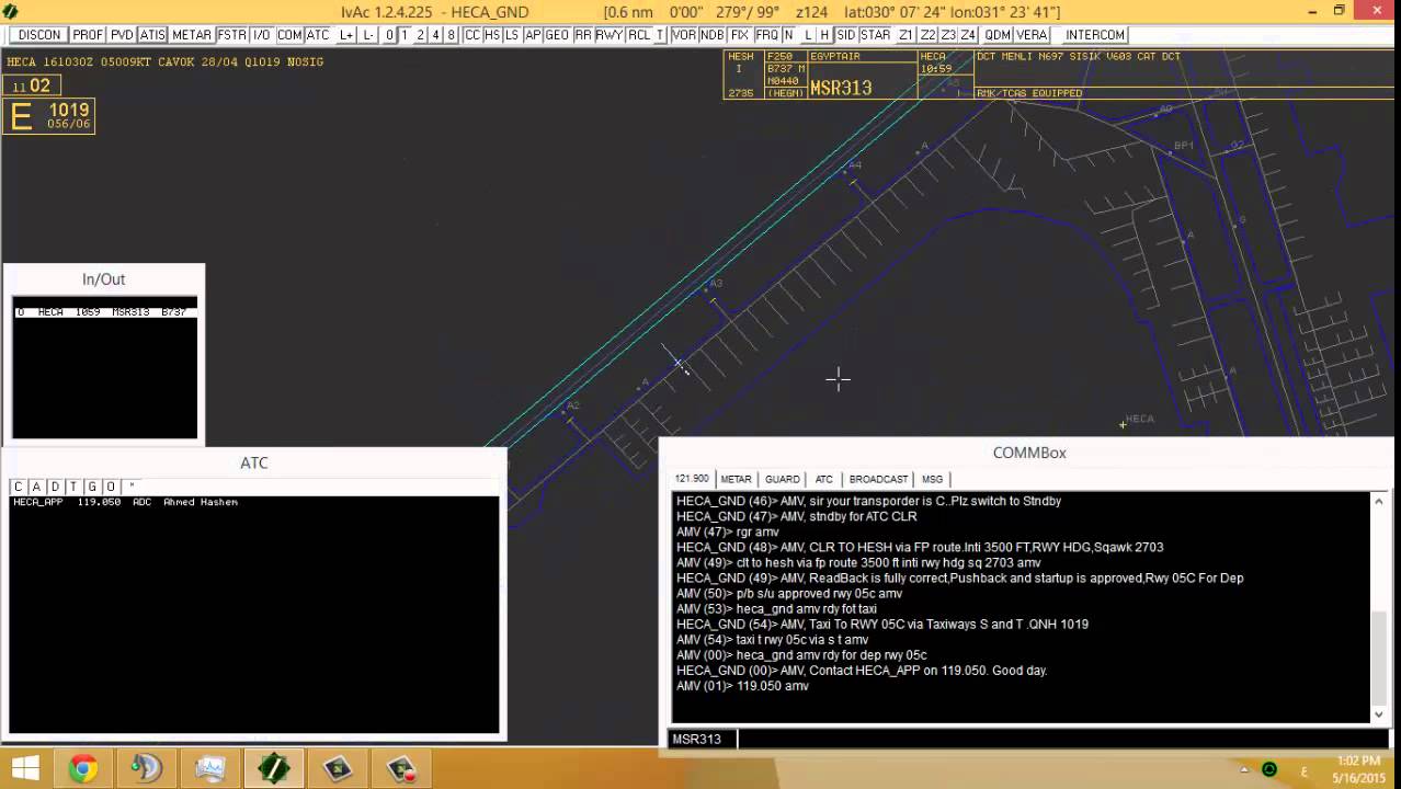 Cairo Int Airport Ground ATC - YouTube