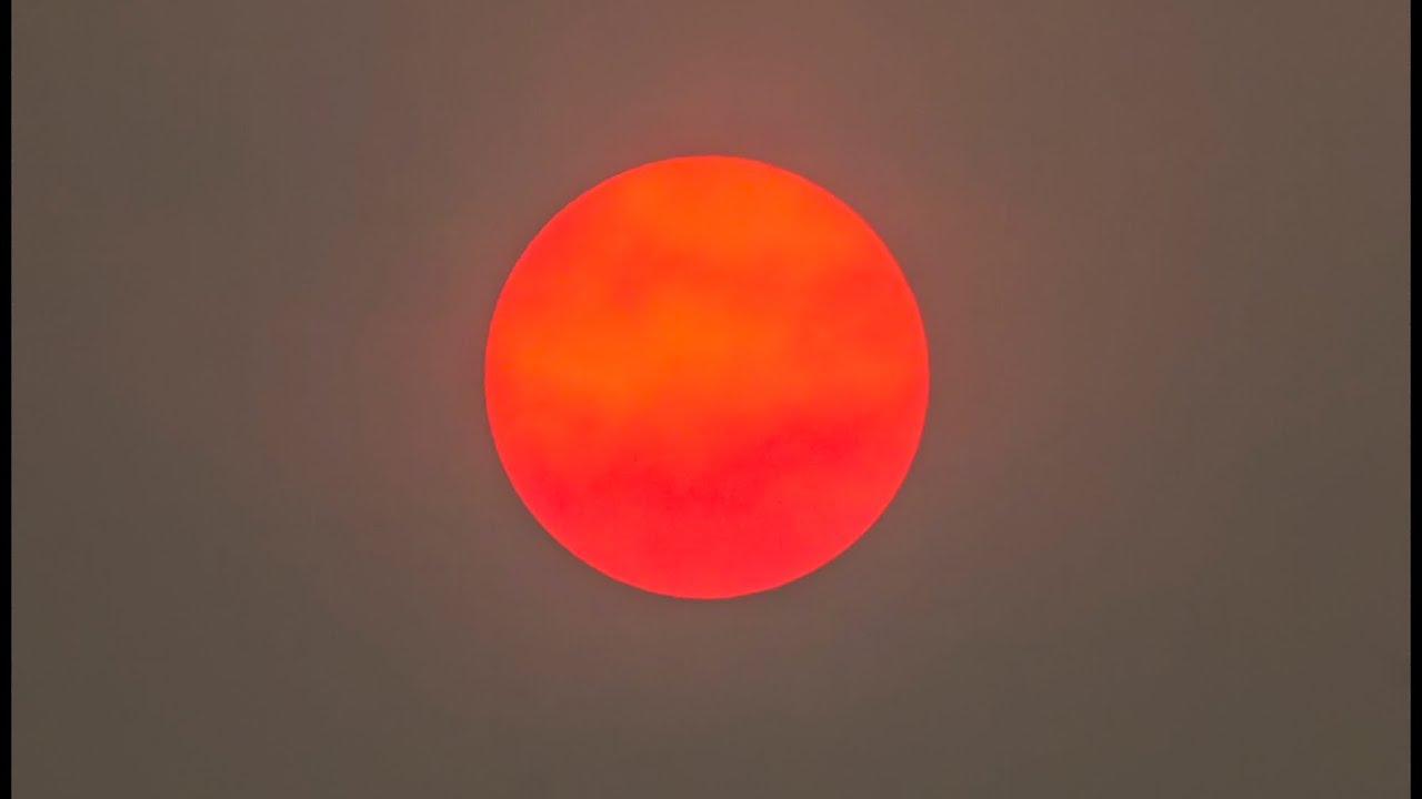 Blood Red Sun… sun turn blood red - YouTube