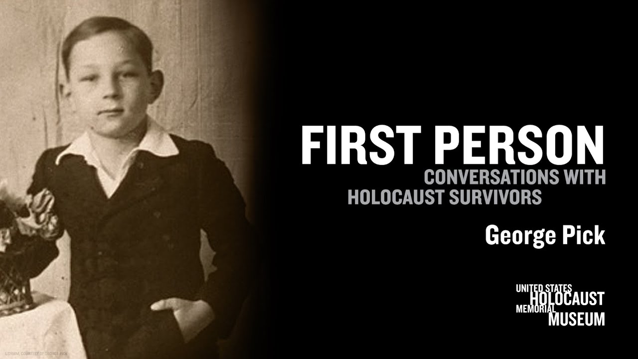 2023 First Person with Holocaust Survivor George Pick - YouTube