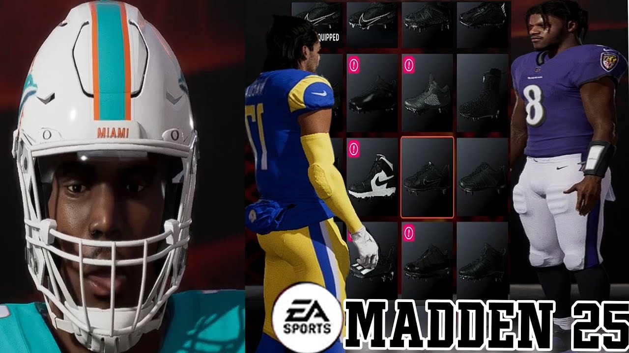 Madden 25 Gear Updates! New Socks, Sleeves, Cleats, & More! - YouTube