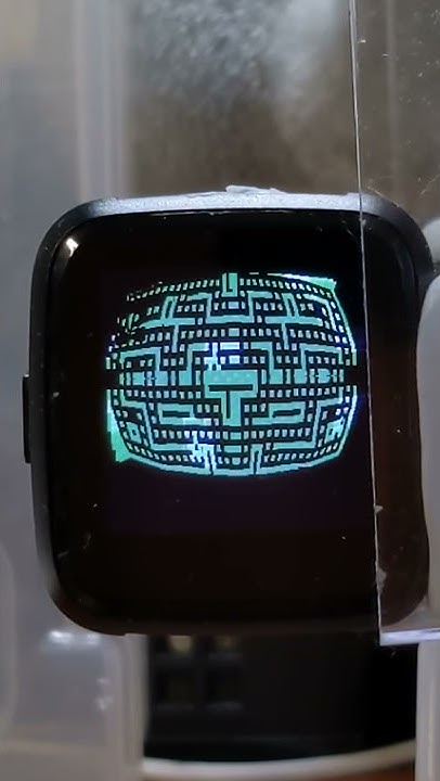 CHIP8 Emulator with Blinky distorted on a Curved Surface by Rust on ...