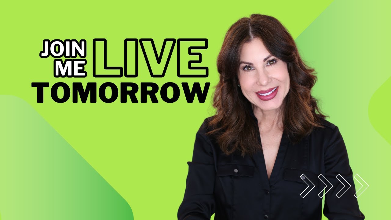 Join Me Live TOMORROW - YouTube