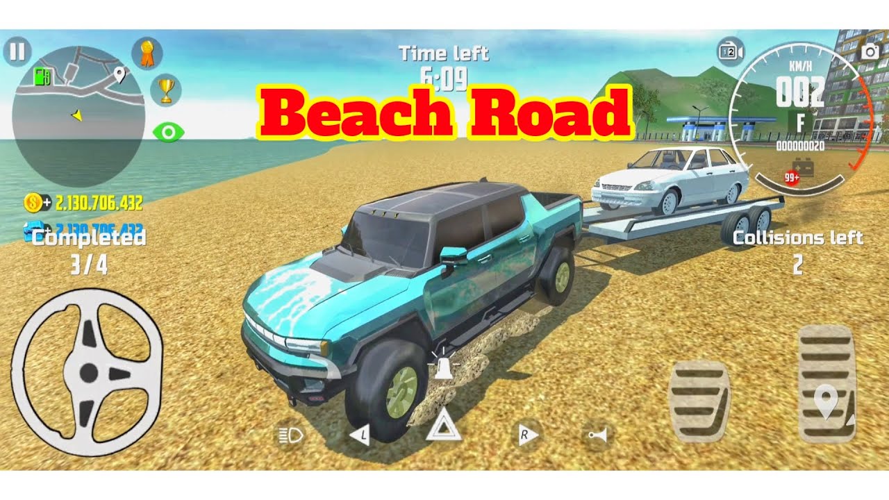 Beach Road - Car Simulator 2 | Android Gameplay - YouTube