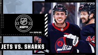 San Jose Sharks at Winnipeg Jets | Full Game Highlights by @NHL on ESPN ...