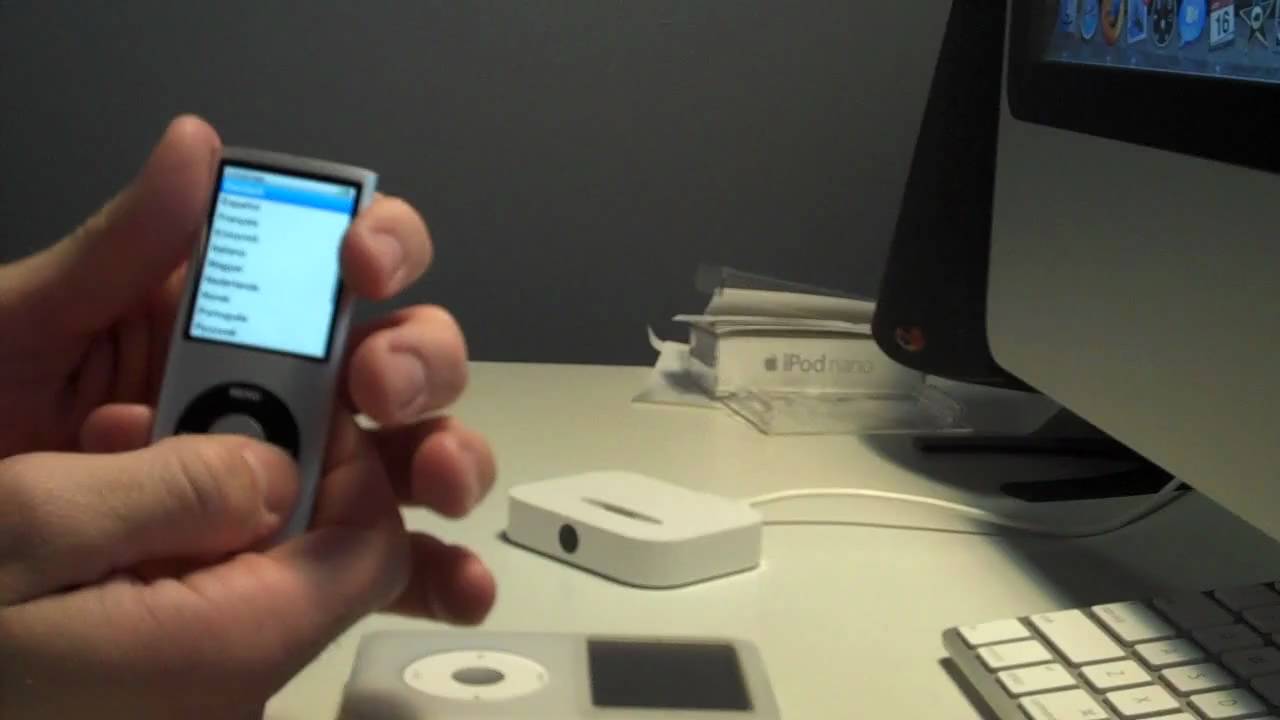 iPod Nano Size Comparison - YouTube