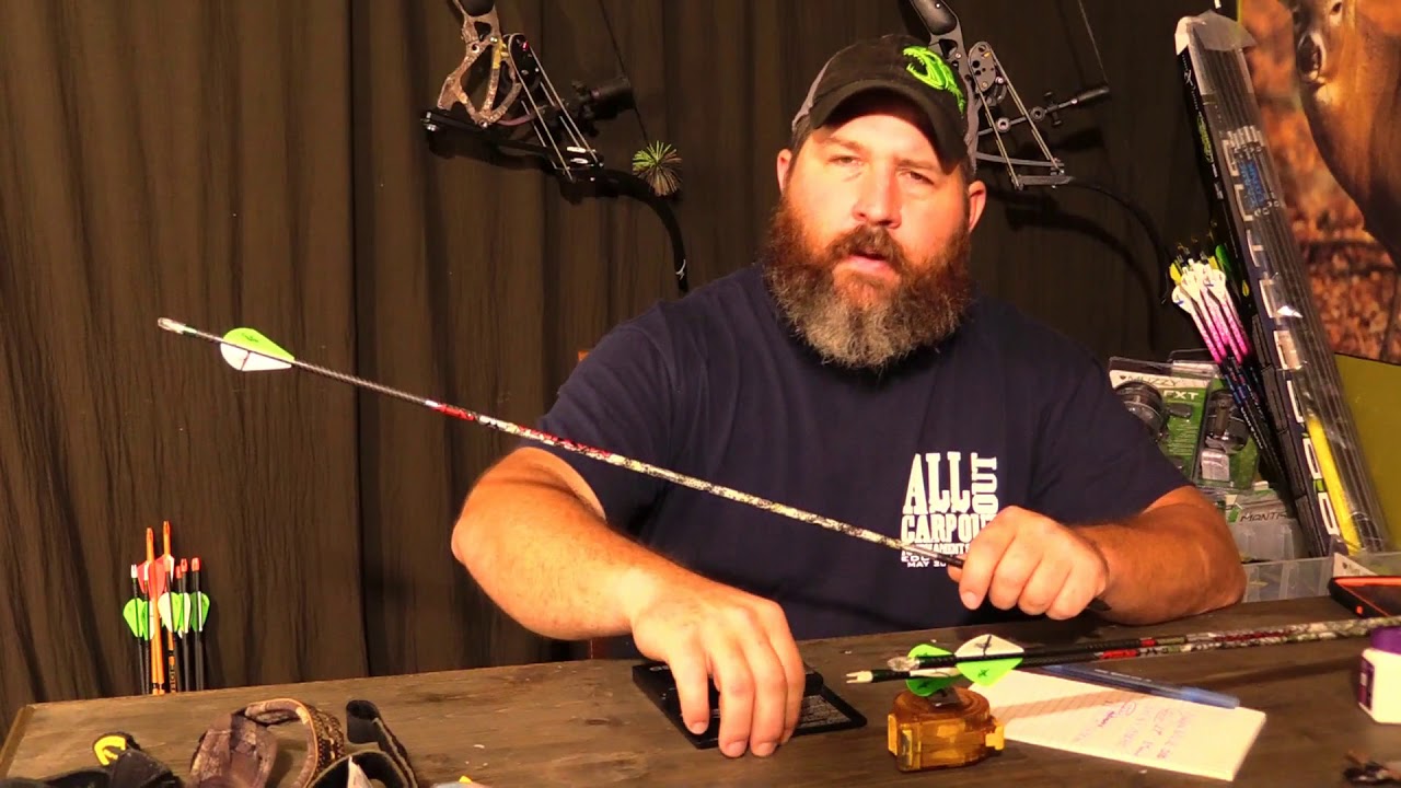 Building the perfect hunting arrow - YouTube