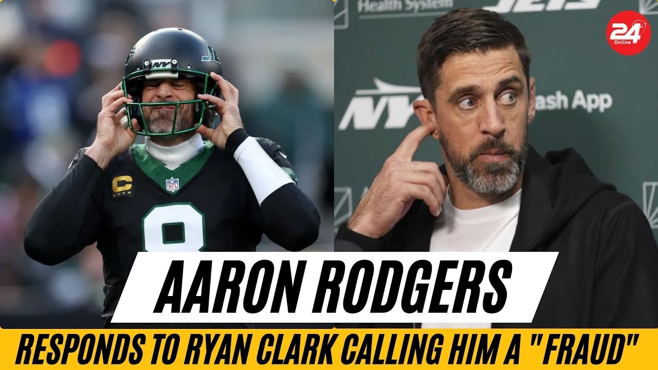 Aaron Rodgers Responds to Ryan Clark Calling Him a "Fraud" - YouTube