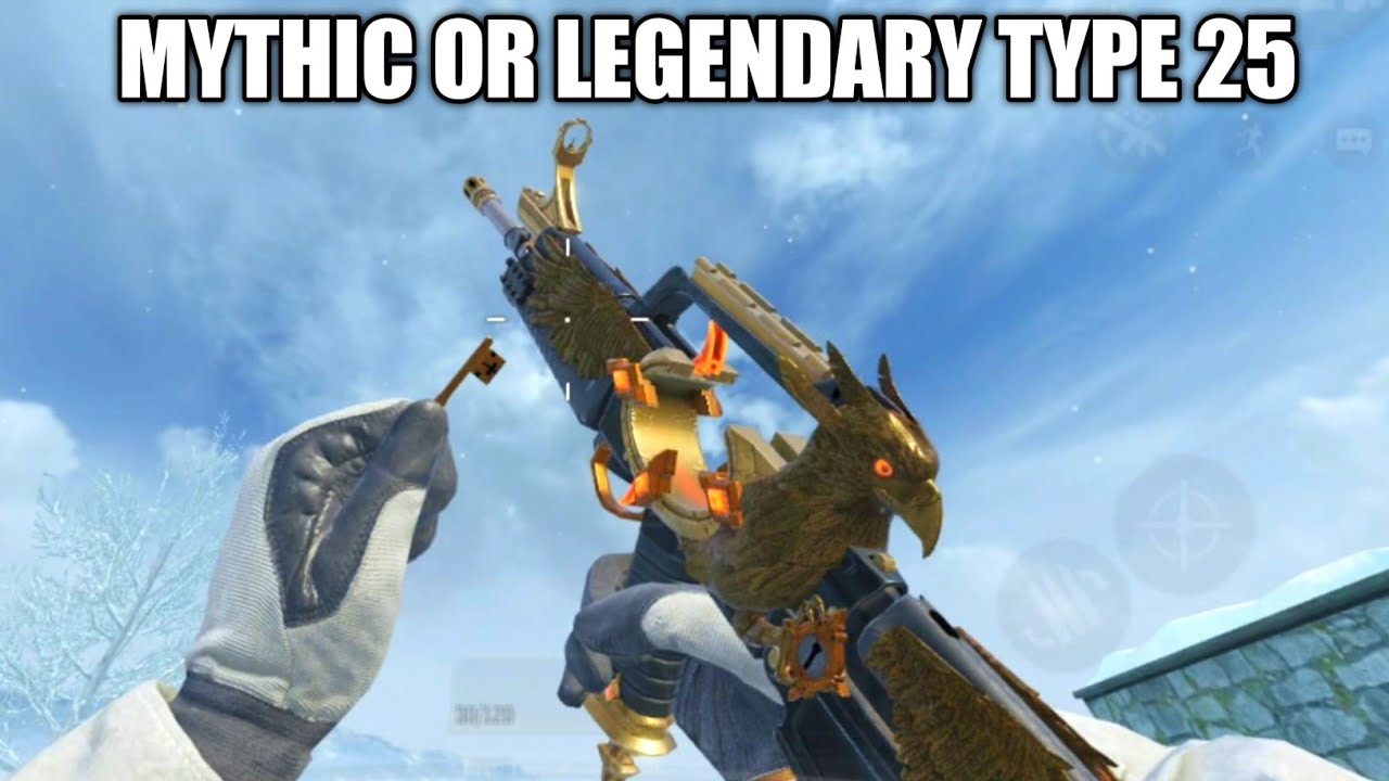 Mythic Type 25?? or Legendary Type 25 Codm S4 Leaks - YouTube