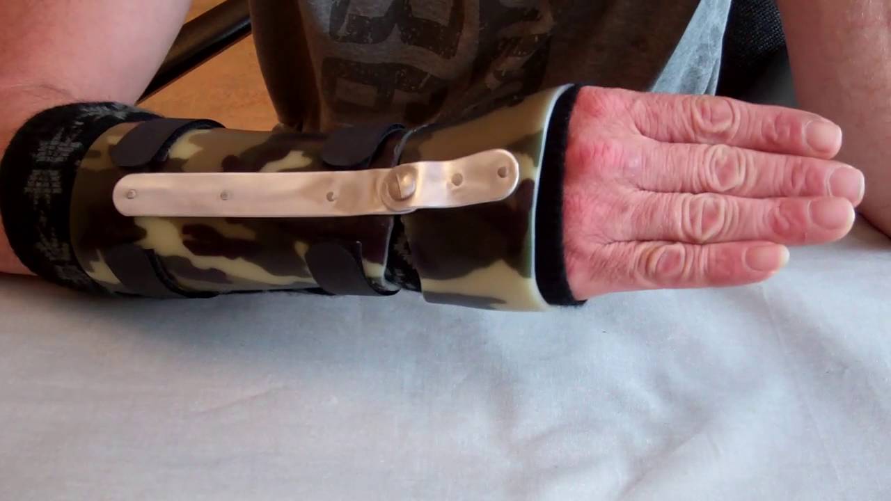 Video polsspalk met scharnier - YouTube