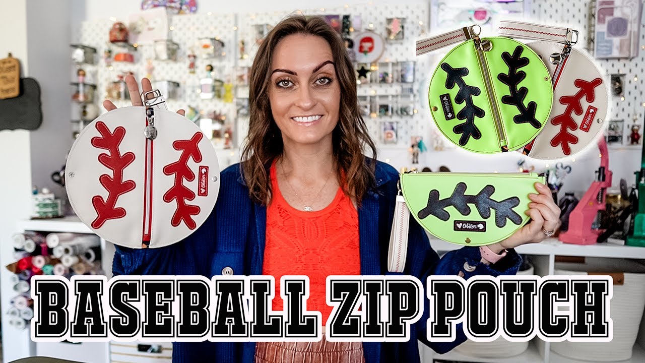 A Quick And Easy Summer Pouch! Let's Make The Circle Baseball Pouch ...