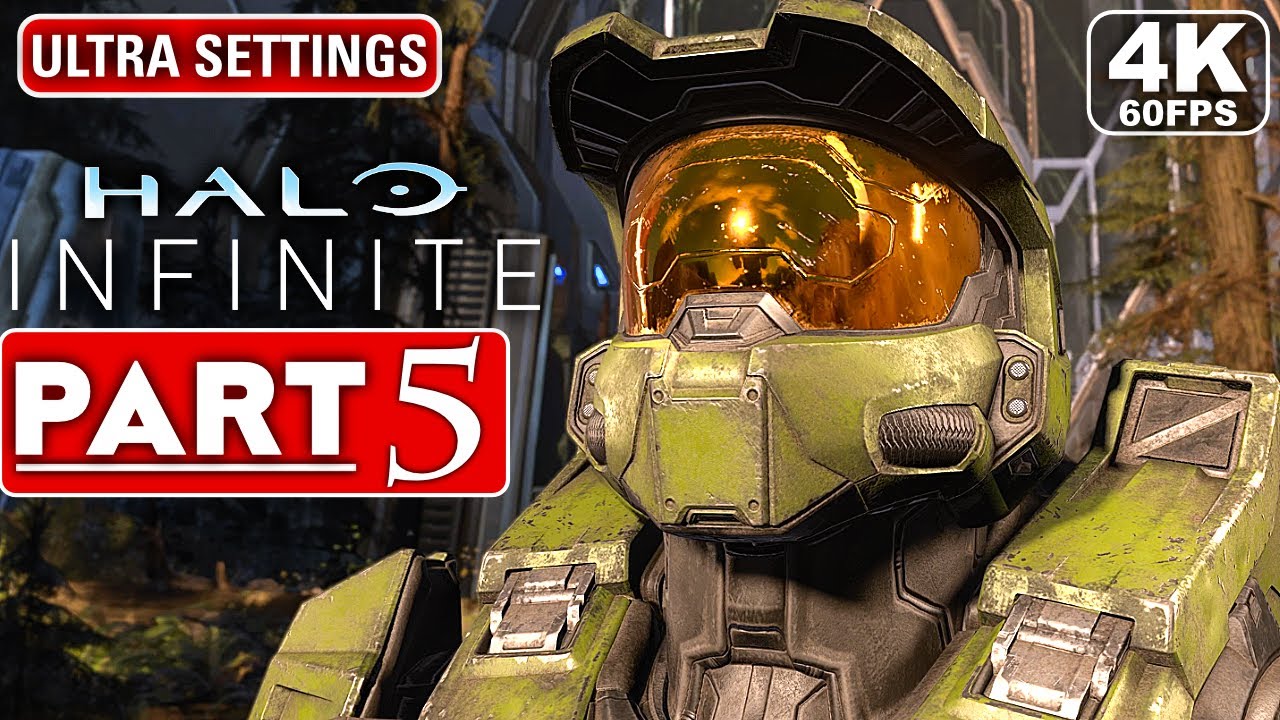 HALO INFINITE Gameplay Walkthrough Part 5 Campaign [4K 60FPS PC] - No ...