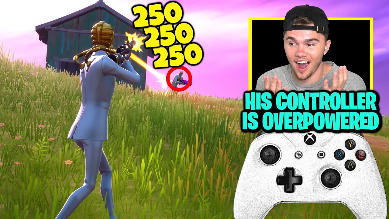 I hosted the sweatiest CONTROLLER ONLY custom on Fortnite... - YouTube