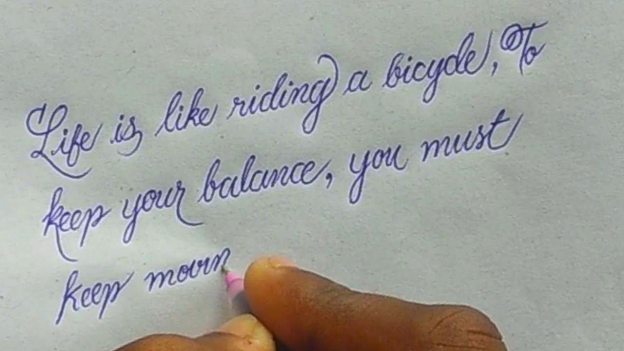 Ball Pen Cursive Handwriting The Magical Guide YouTube ball-pen-cursive-handwriting-the-magical-guide-youtube