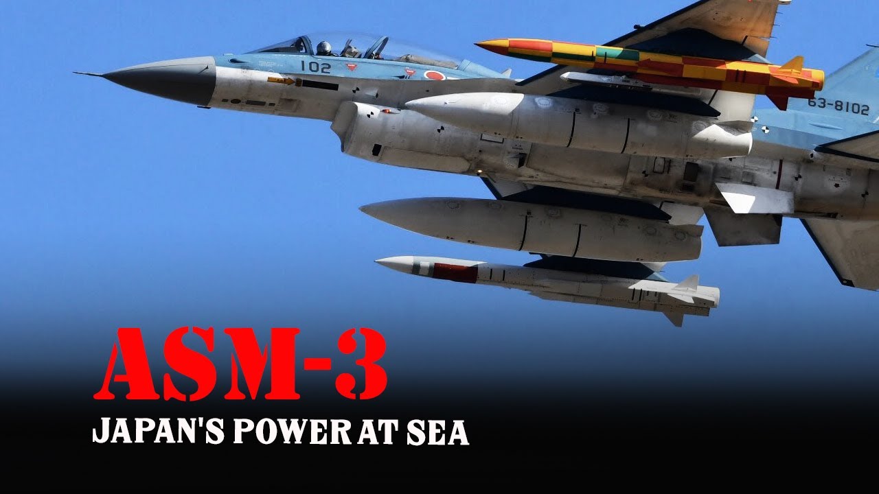 ASM-3 Anti-Ship Missile - A Weapon that Changes Japan's Balance of Power at Sea - YouTube