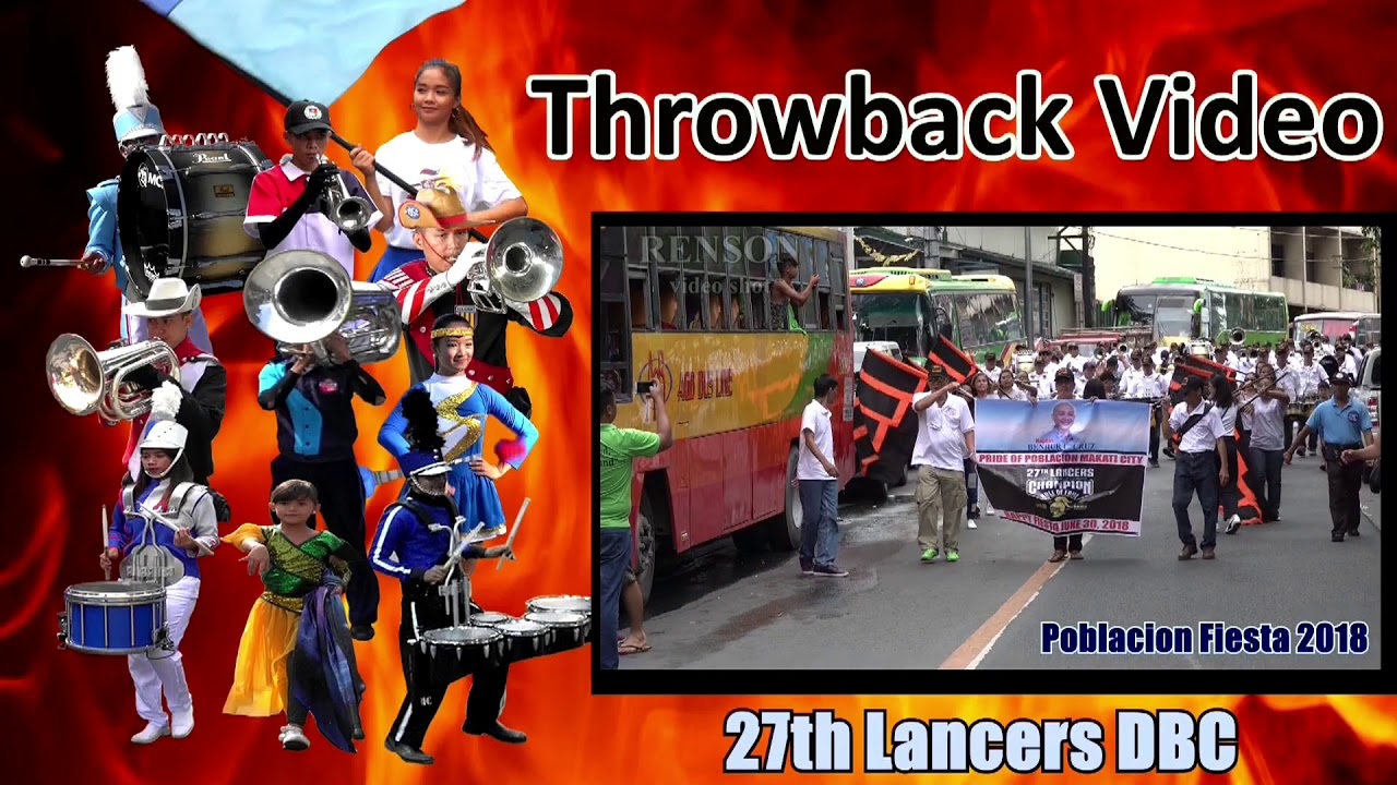 Throwback video 27th Lancers DBC Poblacion Fiesta 2018 - YouTube